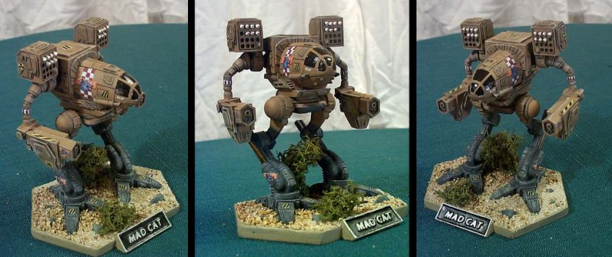 Mad Cat "Timber Wolf" Museum Scale